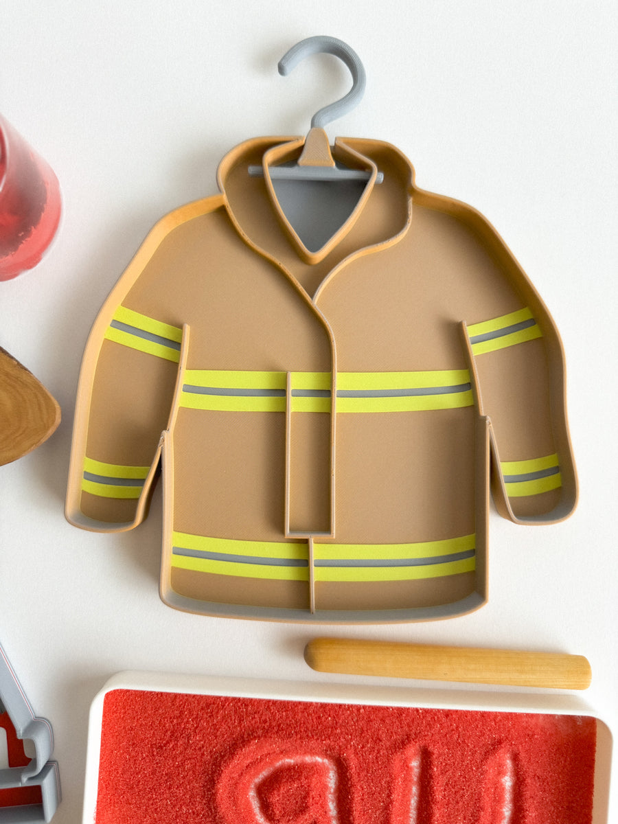 First Responders - Firefighter Bio Sensory Play Trays – NatureBasedToys