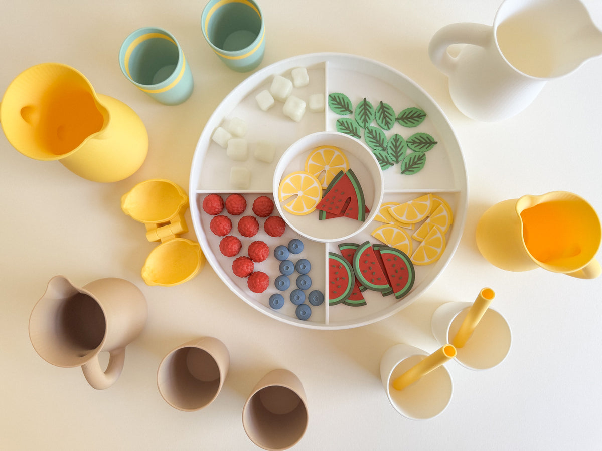 Homemade Lemonade Sensory Play Kit, 3D-printed – NatureBasedToys