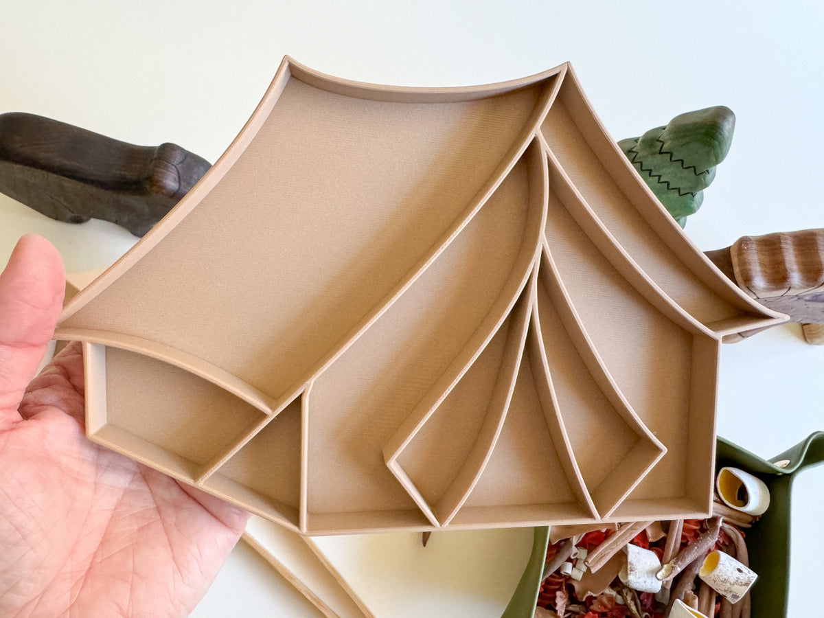 Tent Bio Sensory Play Tray – NatureBasedToys